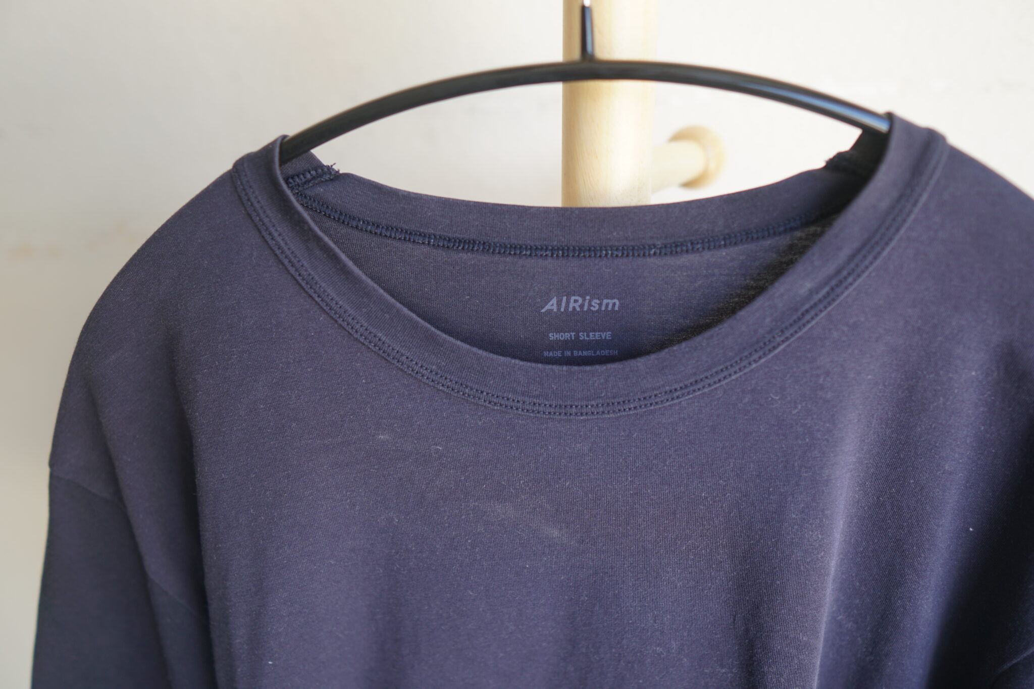Uniqlo AIRism Cotton Crew Neck Short-Sleeve T-Shirt Review | Japan ...