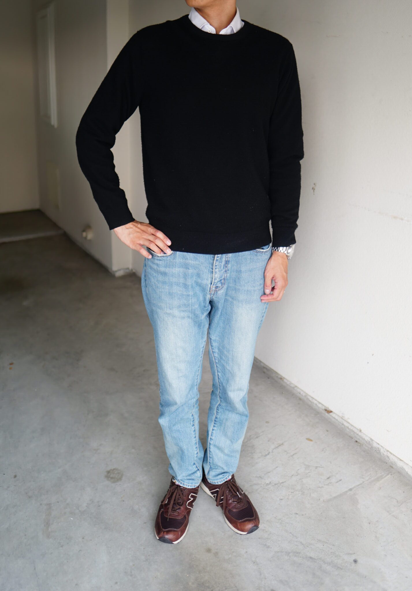UNIQLO Cashmere Crew Neck Long-Sleeve Sweater Review | Japan Masterpiece