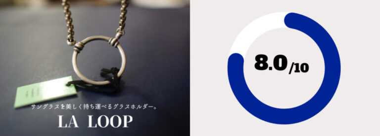 LA LOOP（ラ・ループ）はTシャツを伸ばしたくない人におすすめのグラスホルダー。｜メンズノート(Men’s Note)